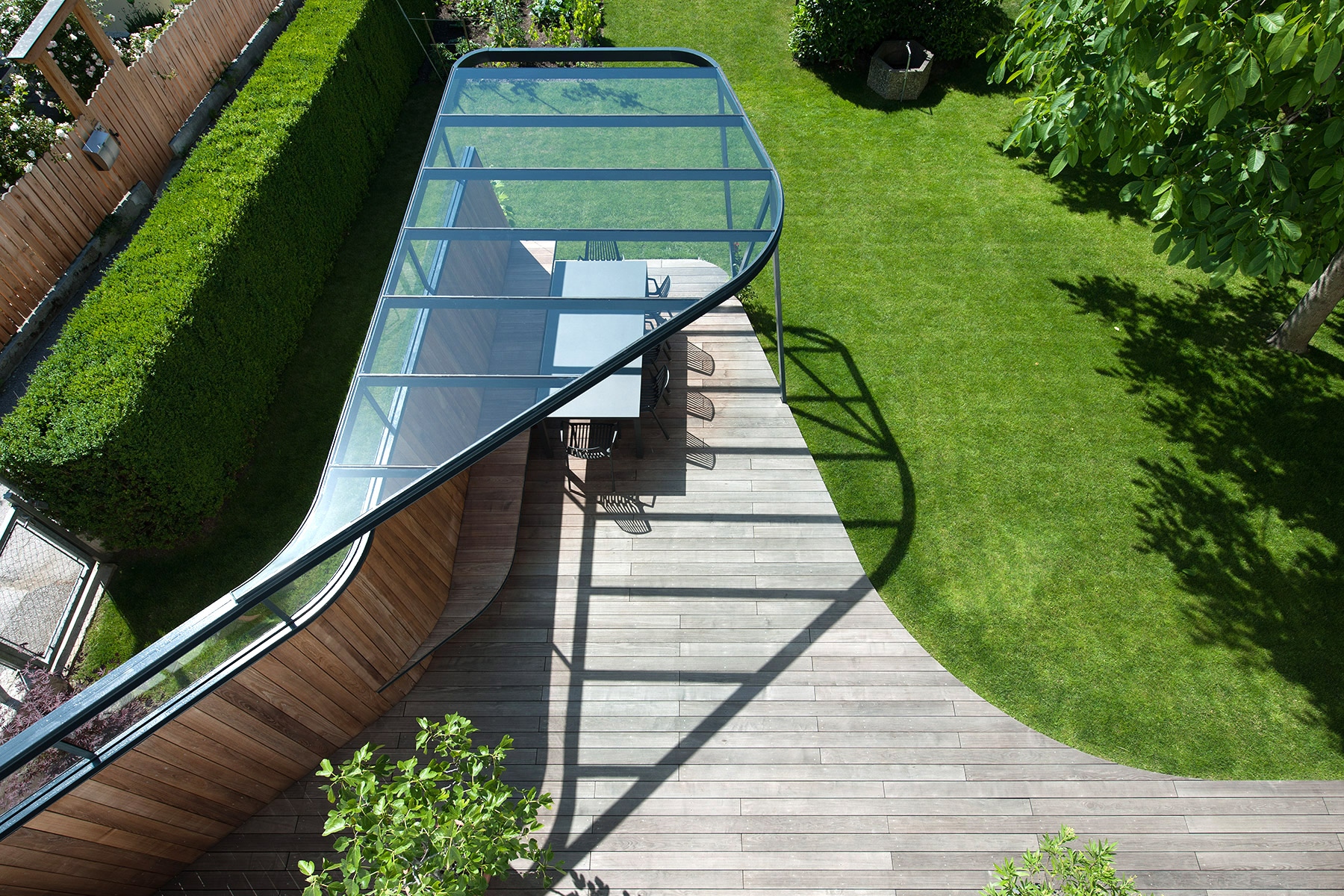 Mario Gasser Architecture / work / | ROOFED TERRACE
